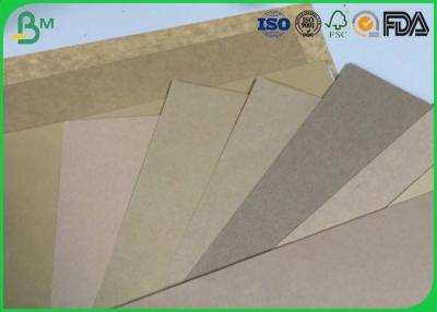 China 100% Wood Pulp Brown Kraft Liner Paper 35 Gsm - 100gsm For Paper Bag Free Samples for sale