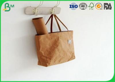 China Colorful Washable Kraft Paper Fabric , 150CM Reinforced Kraft Paper For Present Box for sale