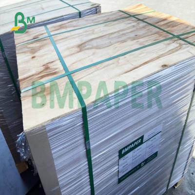 China Recycled Pulp Coated White Board With Gtey Back for Literacy Card for sale