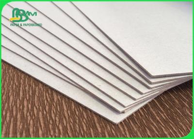 China Waterproof Grey Chipboard Sheets , Grey Back Paperboard 0.5mm 1.5mm 2mm 2.5mm 3mm for sale