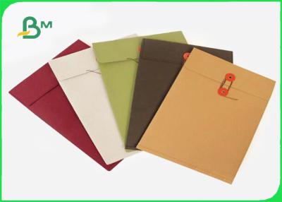 China 0.55mm Thickness Washable Kraft Paper 30 Colors Kraft Paper Rolls For Backpack for sale