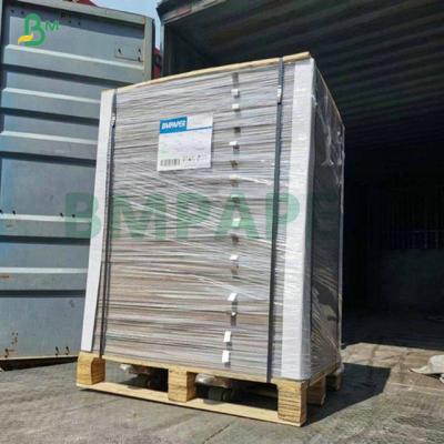 China 1.2mm 1.5mm 2 Side Coated White Laminated Cardboard For Cosmetic Packaging Boxes 70x100cm for sale
