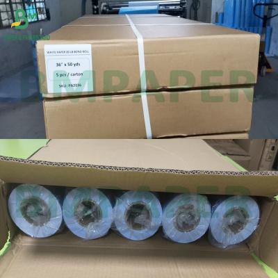 China Papel de gráfico de un solo lado de color azul Plan de arquitectura Papel de dibujo Rollos en venta