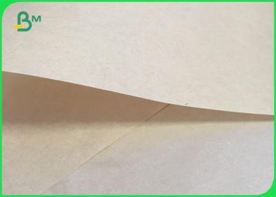 중국 책 인쇄를 위한 70gsm 95gsm 자루 Kraft 종이/브라운 표백하지 않는 강선 판매용