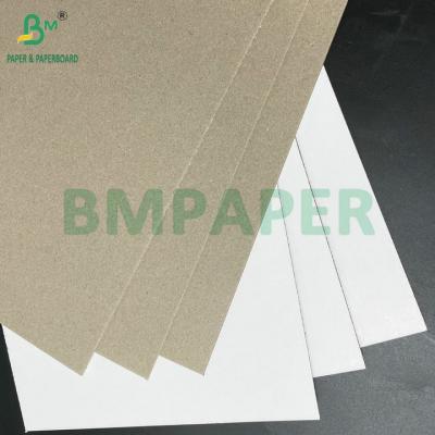 China 1.2mm 1.5mm Rigid Board With One White Face Grey Back For Jewelry Box for sale
