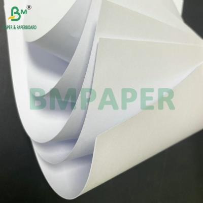 China 180 gm 230 gm Papel branco sem revestimento em rolos para fabricação de sacos de compras à venda
