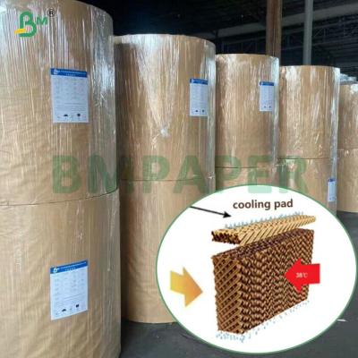 China 95gsm 105gsm High Wet Strength Absorbent Kraft Paper For Poultry Cooling Pads for sale