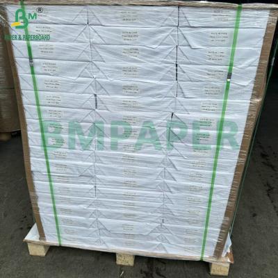 中国 60# グランス・フィニッシュ 片面にコーティングされたC1S紙 白いラベル印刷用紙 販売のため