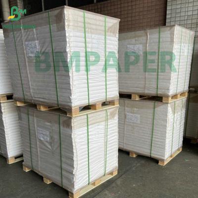 China 2.5mm 3mm Double Sided Coated Rigid White Paperboard For Shelf Display 1.2 x 2.1meters for sale