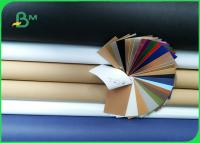 China Tear Resistant Washed Brown Kraft Paper for sale