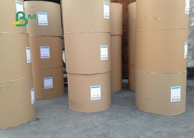 China 250gsm 300gsm 350gsm Kraft Liner Paper / Virgin Pulp Reddish Kraft Paper For Hand Bag for sale