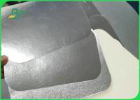 China Customized Ivory Printer Paper PET Foiled Silver Metallic Paper For Offset Printing for sale