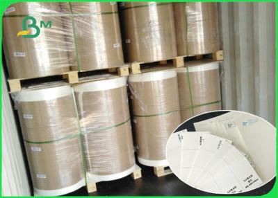 China Roll Packing 350mm 370mm Uncaoted Water Absorbent Kraft Paper For Cup Coaster for sale