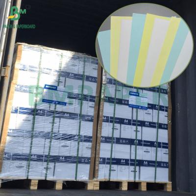 China Wit Canary Pink Digitaal NCR Papier 20# voor 2 - 5 delen Carbonless Forms Te koop