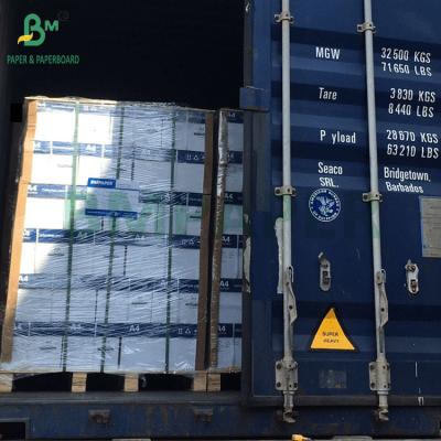 China 75 gram wit roze koolstofvrij NCR-papier voor vrachtbrief 8,5' x 14' zwart beeld Te koop