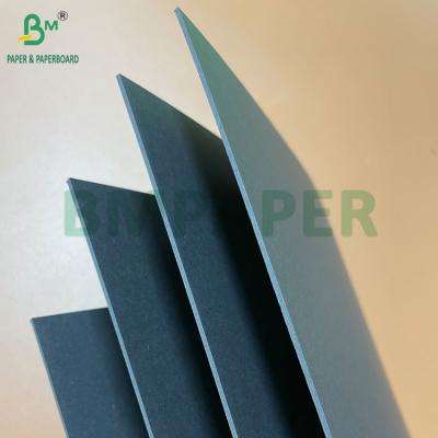 China 1mm 1.5mm 2mm Both Sides Black Rigid Cardboard for Premium Cosmetic Case for sale