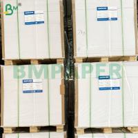 China 100gsm Smooth Surface White Kraft Paper Sheets for Disposable Packaging for sale