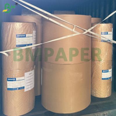 China 55gsm BPA-Free Thermal Coating Paper Jumbo Roll Natural / High White 790mm 860mm for sale