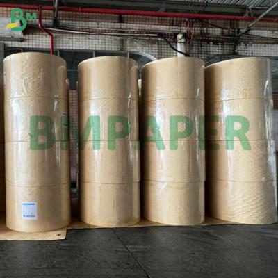 China Striped Kraft Paper Texture 40gsm One Side Machine Glazed Glossy For Wrapping for sale