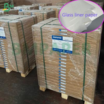 China Tensile sterkte 28 gram Wit glas liner papier ton bescherm wijnfles 11 x 14 inch Te koop