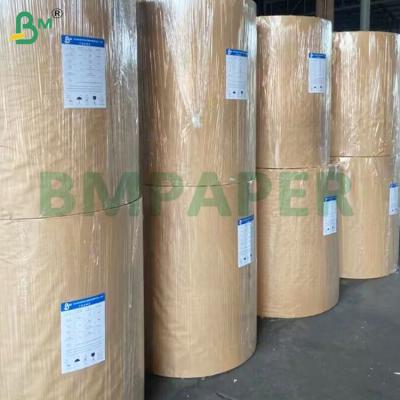 Chine Rouleaux de papier glacé couchés une face C1S 70GSM pour étiquettes de bière à vendre