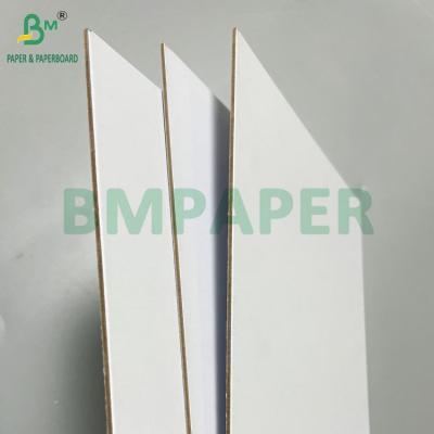 China High Rigidity 2mm 2.5mm Wood Pulp White Cardboard for Indoor POS Display Board for sale