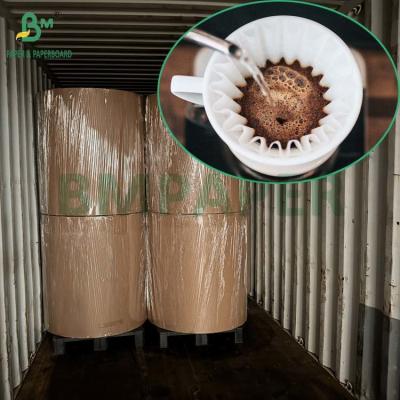 China 20gram 25gram 33gram 50gram Crepe Finish Food Grade Coffee Filter Paper for sale