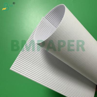 Cina Rotoli di carta micro-onda bianca 100cmx50m, 2 strati 70gsm + 70gsm in vendita