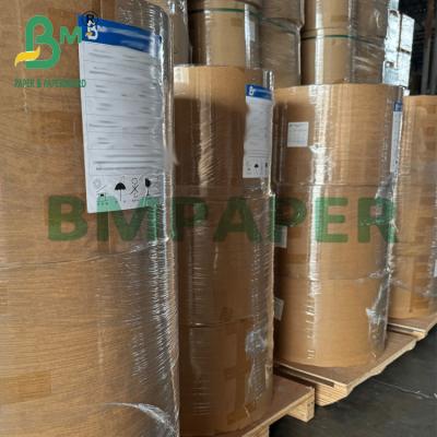 China 30-50g Smooth Single Sided Glazed Kraft Paper for Packaging Bags 762mm for sale