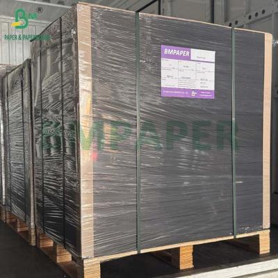 China High Thickness 1.5MM 2MM Black Paper Rigid Cardboard for Photo Frame for sale