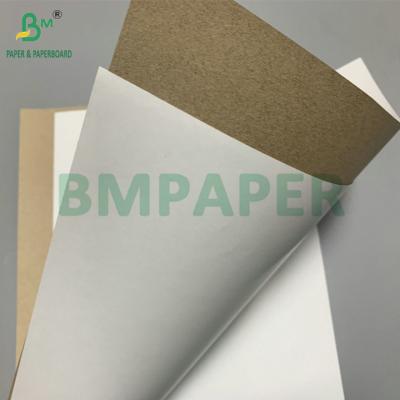 China High Strength 325g 365g CKB White Coated Brown Kraft Board For Packaging Box Making for sale