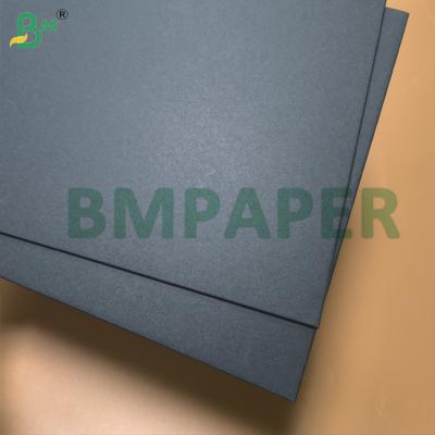 China Solid Black Cardstock 1mm 1.5mm Full Matte Black For High End Packaging for sale