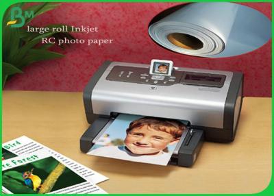 China 150gsm 190gsm Satin And High Glossy RC Photo Paper For Pigment Ink for sale