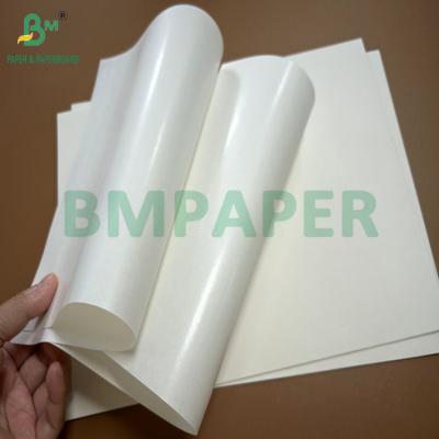 China 60gsm 70gsm Coated 1 side White Machine Glazed Kraft Paper For Sugar Package 60cm 72cm for sale