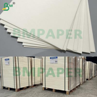 China Off White Pulpboard Coaster Board 0.8mm Absorbent Cardboard Mat Board for sale