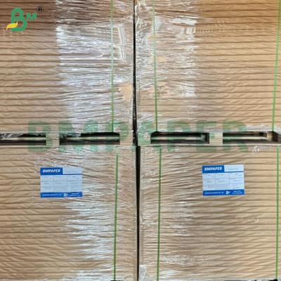 China 42gsm Brown Silicone Coated Paper Sheets Used For Steaming Buns for sale