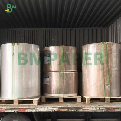 China White Top Semi - Gloss One Side Silicone Coated Label Glassine Paper Roll for sale
