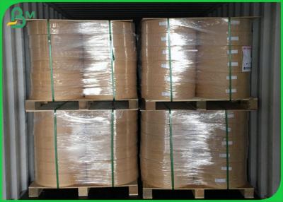 China 60g 120g Food Grade Kraft Paper Straw Roll Paper For Beverages for sale