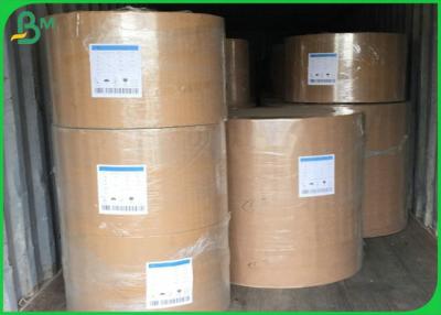 China 40G 50G 60G Uncoated Food Grade Paper Roll , Kraft Brown Paper With FDA Certified for sale