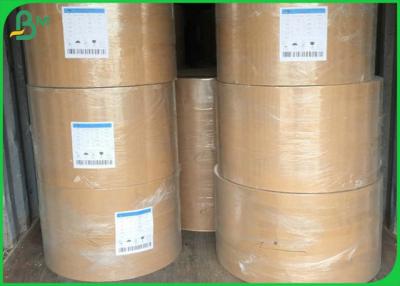 China Light Thickness Food Grade Paper Roll / Brown Uncoated Paper Sheet With 594mm * 841mm for sale