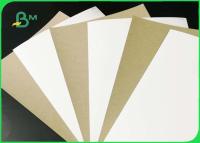 China Great Stiffiness One Side Coated White Lined Grey Board Recycled Pulp for sale