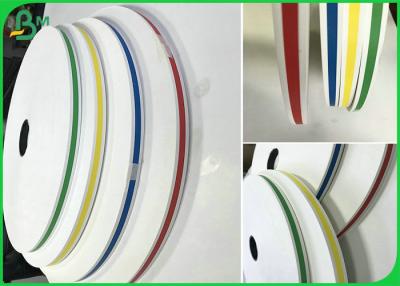 China 100% FDA Degradable 60gsm 120gsm Printed Straw Paper Roll For Flexible Straws for sale