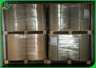 China 100% Pure Pulp Kraft Paper Compostable 60gsm Straw Paper With Custom Service for sale