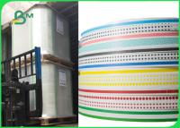 China 100% Compostable Disposable 60gsm Striped Straw Paper For Bars for sale