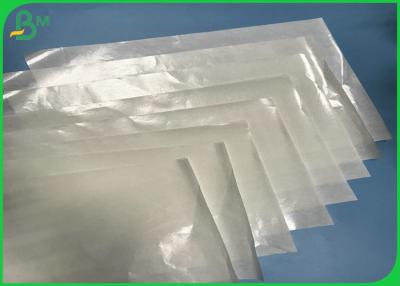 中国 パッケージのための610mm 860mm 40gsm 60gsm+10gの食品等級のPEの塗被紙ロール 販売のため