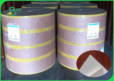 China Weight 30 - 300gsm Smooth Surface Food Grade White Kraft Liner Paper For Food Packing for sale