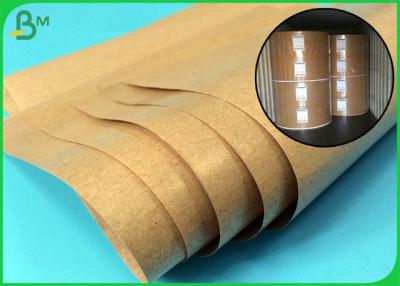 China Greaseproof And High Temperature Resistant PE Coated Brown Kraft Paper for sale
