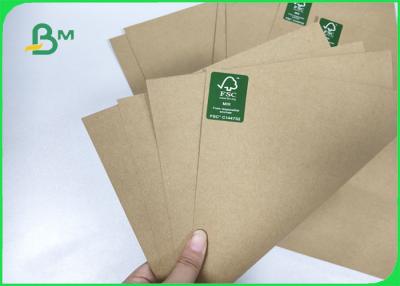 China 200g to 350g Test Liner Sheets Brown Color 70 * 100cm FSC As Packing Material for sale