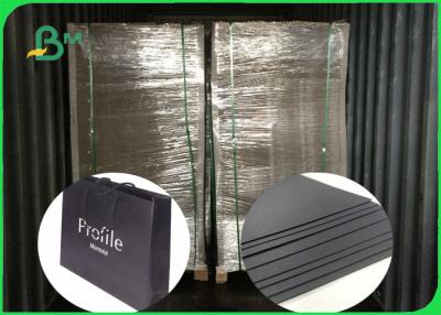 China 350PT nenhuns pontos do branco na superfície nenhuma desvanecem-se cartão duro preto para a caixa de presente à venda