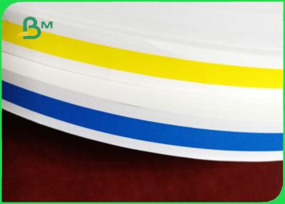 China 60gsm Degradable Waterproof White Kraft Paper / Straw Paper For Paper Straw for sale